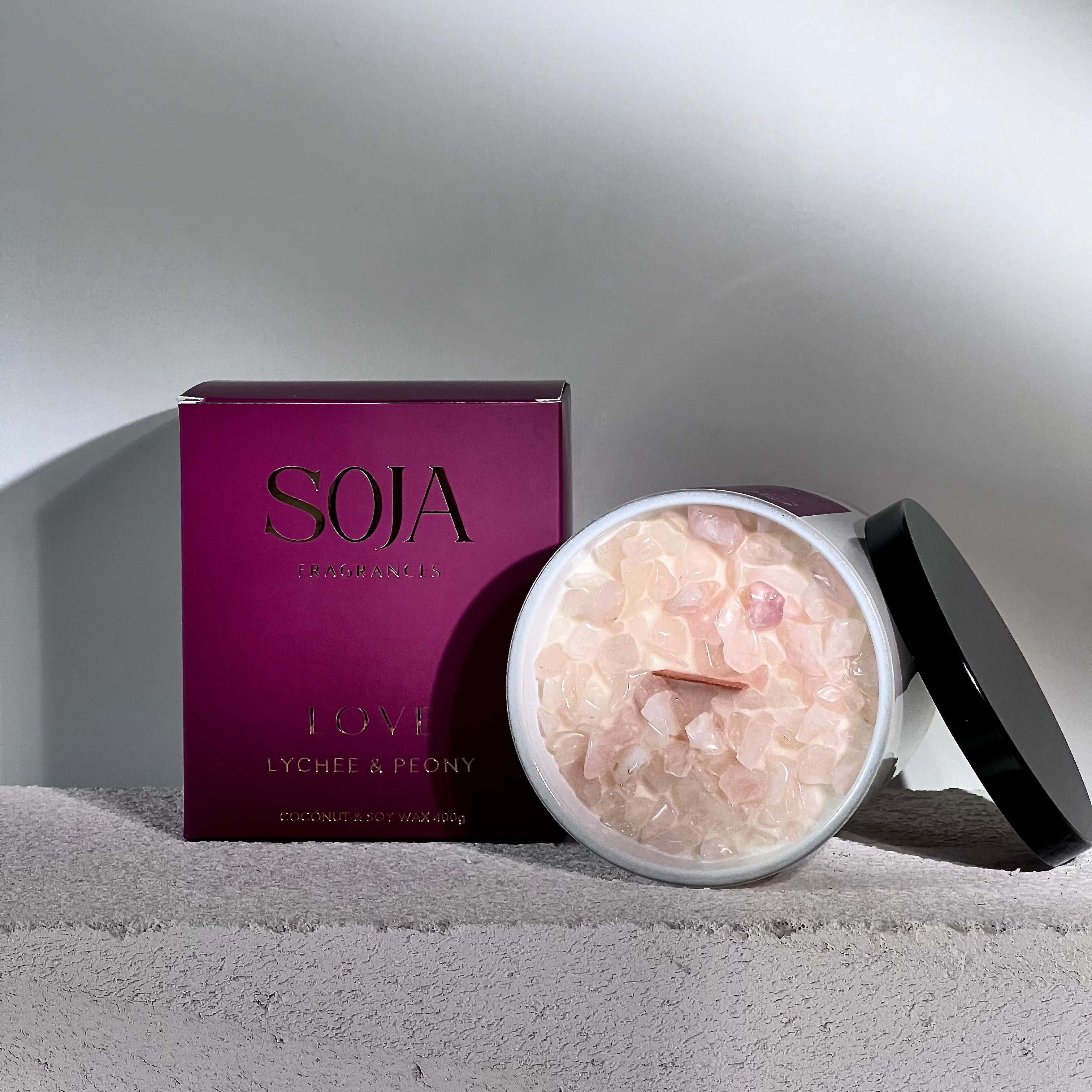 Love - Lychee & Peony Candle – SOJA Fragrances