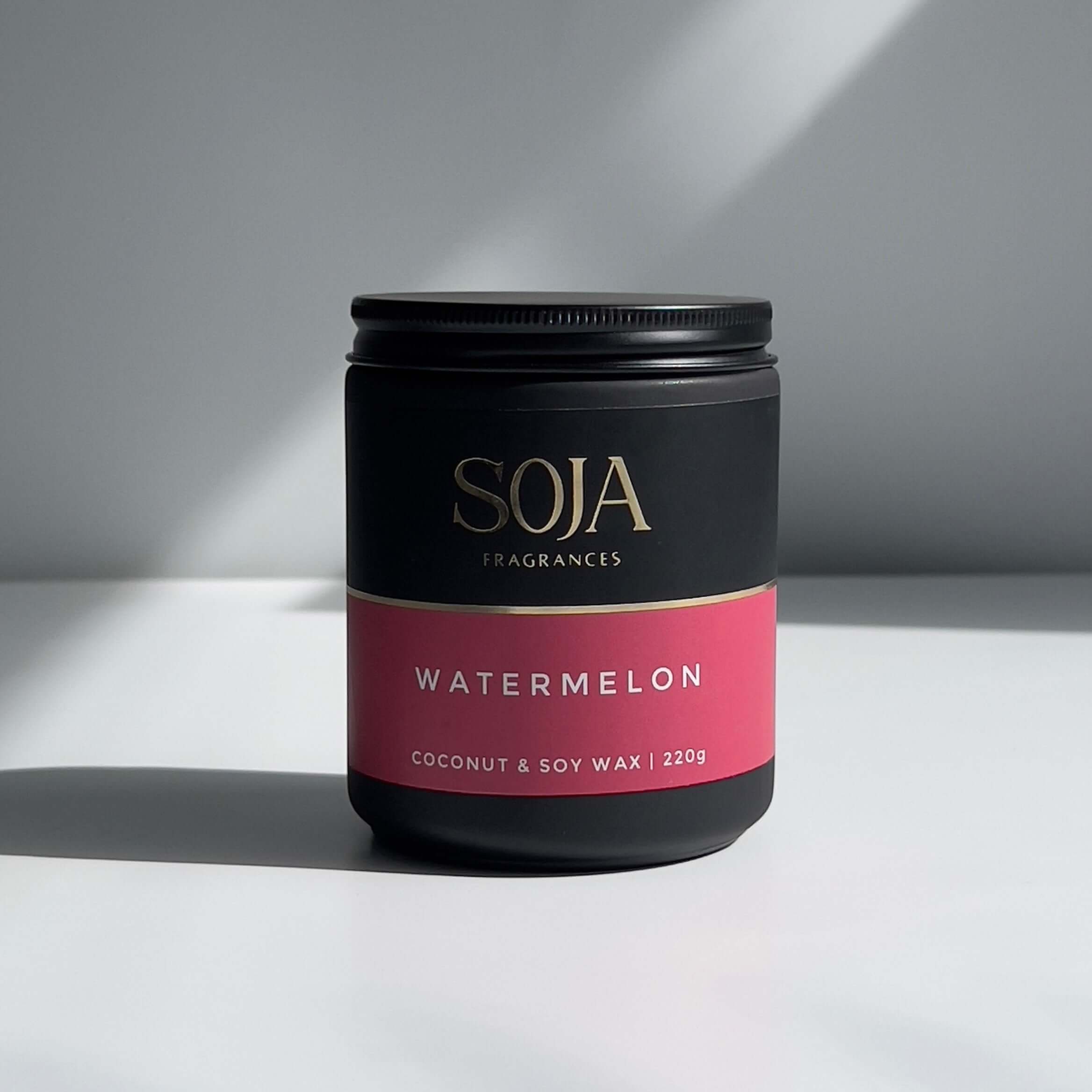 Watermelon Candle – Fresh & Juicy Scent | Soja